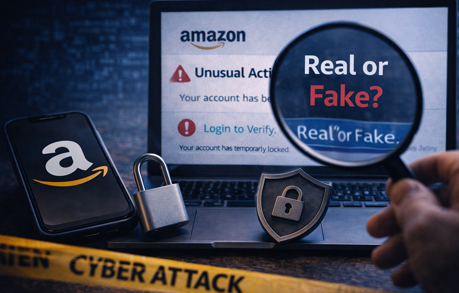 Amazon Unusual Activity Email: Real or Fake?